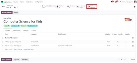 How To Manage Certification For Your E Learning Course In Odoo 17