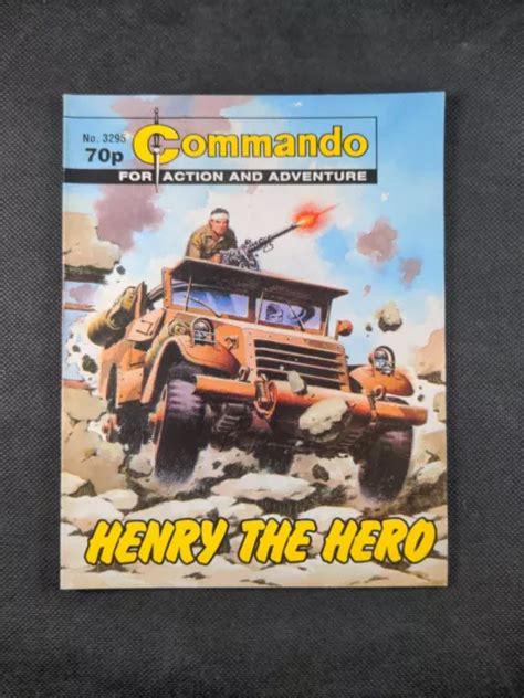 Commando Comic Issue Number Henry The Hero Eur Picclick It