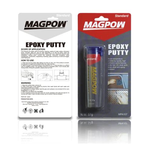 Magpow High Bonding Epoxy Steel Putty Mainly Uses In The Pipeline