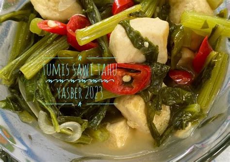 Resep Tumis Sawi Tahu 20 Oleh Ayb Cookpad