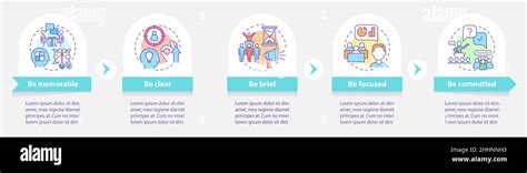Business Communication Etiquette Round Infographic Template Stock