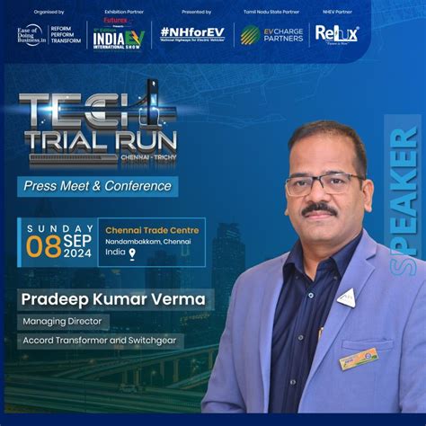 Pradeep Verma On Linkedin Pls Join Us At Tech Trial Run Iii At Chennai On 8th And 9th Sep 24