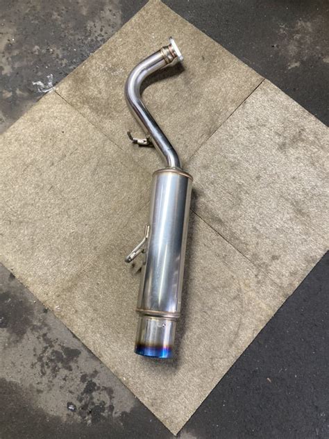 【やや傷や汚れあり】トヨタ Nhp10 アクア ロッソモデロ Colbasso Ti C Cobt K132 スポーツマフラー Rosso
