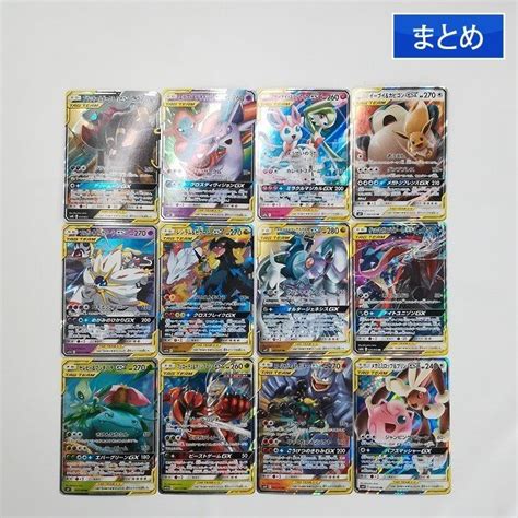 Sd921o まとめ ポケモンカード タッグチームgx Rr 計12枚 ブラッキーandダークライgx エーフィandデオキシスgx 他まとめ売り