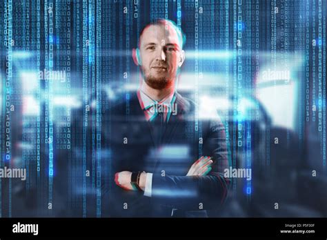 Binary Effect Hi Res Stock Photography And Images Alamy