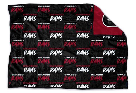 Owasso Rams Grouprateit Blankets