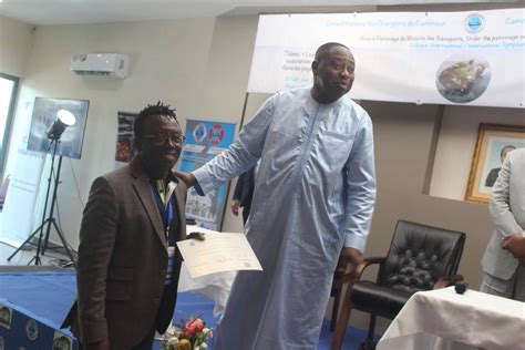 Jean Paul Wafo On Linkedin Certificate Received From The Cncc Ceo At
