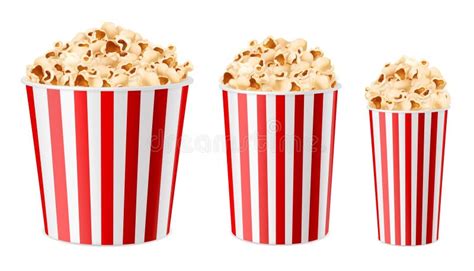 Popcorn Containers Stock Illustrations 44 Popcorn Containers Stock