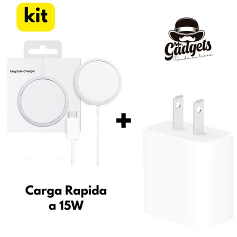 Kit Cubo 20w Tipo C Carga Rápida Carga Magsafe Inalámbrico Futuretech