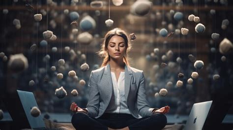 Premium Photo Virtual Assistant Providing Guidance Background