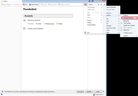 Thunderbird Mail Configuration Ovasghistory