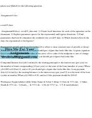 Please Use Matlab For The Following QuestionAssignment 8 Doc Pdf