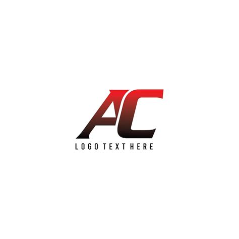 Ac Logo Mit Farbverlauf Ac Logo Ac Ac Monogramm Logo Kreatives Logo