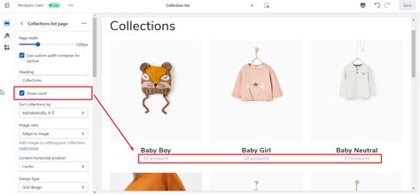 how to manage collection list page in shopify zemez support