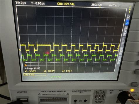 reading a square signal with adc values stmicroelectronics community