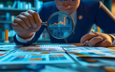 Businessman Analyzing Data Premium Ai Generated Image Businessman Analyzing Data Premium Ai Generated Image