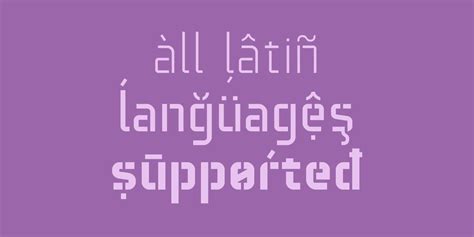 Download Technical Stencil Vp Font