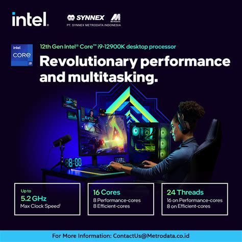 12th Gen Intel Core I9 12900K Desktop Processors Synnex Metrodata Indonesia