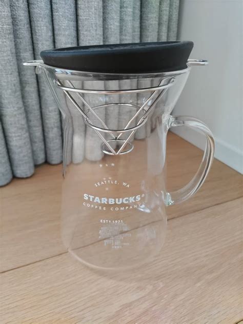 【未使用】starbucks スターバックスコーヒー グラスドリップコーヒーメーカー 未使用 開封済 箱なしの落札情報詳細 ヤフオク落札