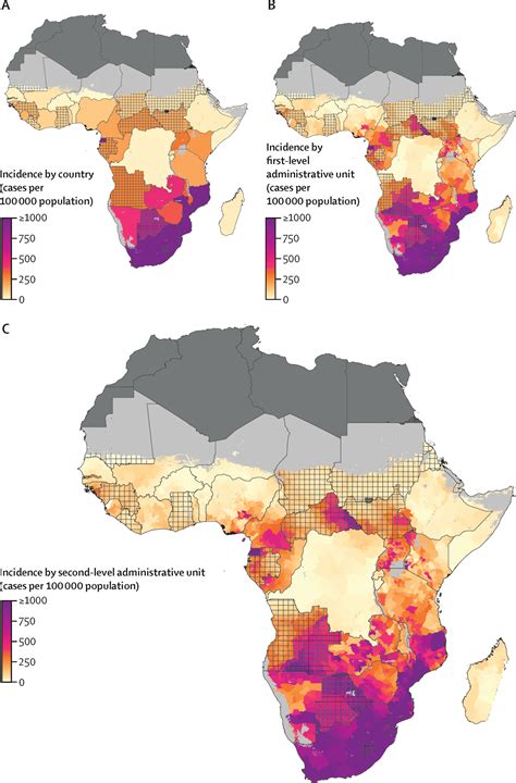 African Hiv Map