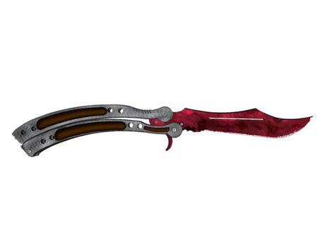 Butterfly Knife Doppler Ruby Factory New Dedé Skins