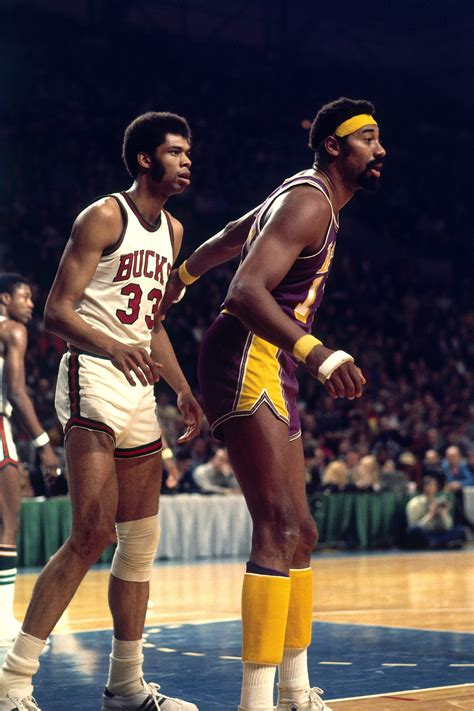 Kareem Abdul Jabbar And Wilt Chamberlain Wallpapers Wallpaper Cave