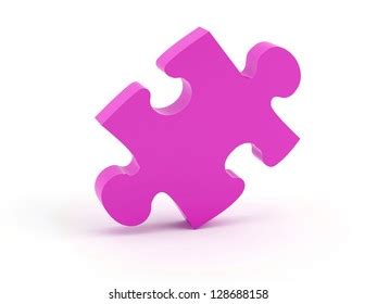 3d Puzzle Color Volumetric Icon Websites Stock Vector Royalty Free