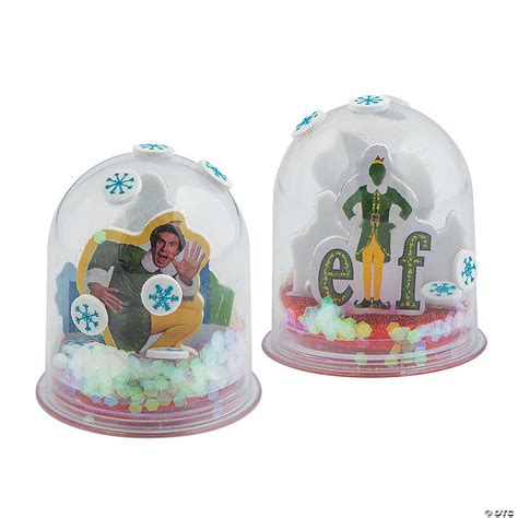 Buddy The Elf™ Glitter Globe Craft Kit Makes 12 Oriental Trading