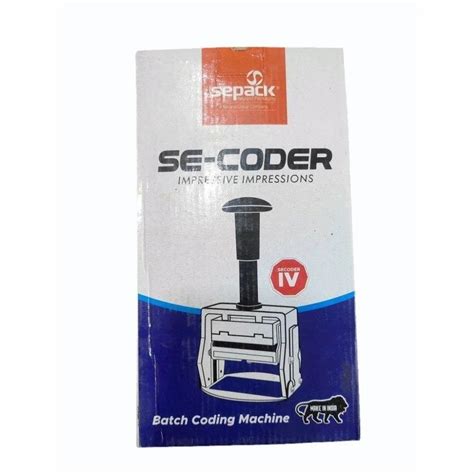 Sepack SE Coder Batch Coading Machine At 2100 Batch Coder In Kanpur