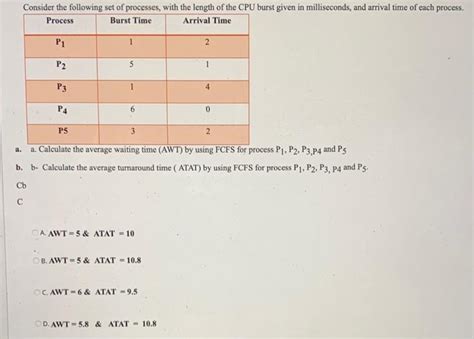 Solved AWT 5 ATAT 10 AWT 5 ATAT 10 8 AWT 6 ATAT 9 5 Chegg Com