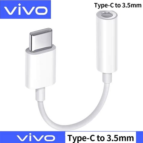 ตัวแปลงหูฟัง Vivo Type C To 35mm หางหนูvivo ตัวต่อหูฟัง รุ่น V21 5g