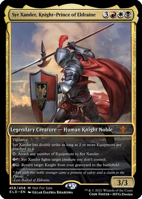 Needed A New Mardu Knight Commander So I Decided To Make One Do You