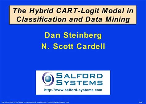 Hybrid Cart Logit Model 1998 Ppt Databases Computer Software And Applications
