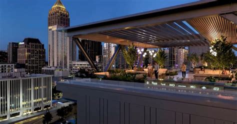 Fresh Renderings First Restaurant Unveiled For Portman Midtown Build