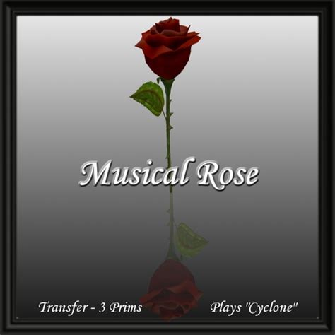 Second Life Marketplace Musical Rose Cyclone