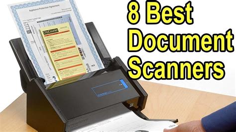 The 8 Best Document Scanners To Buy In 2020 Youtube