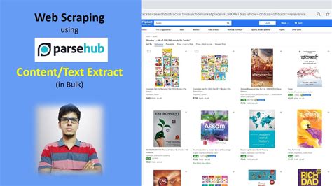 Web Scraping Content And Text Without Coding Using Parsehub Youtube