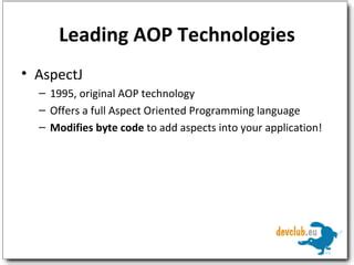 Spring AOP DevClub Eu