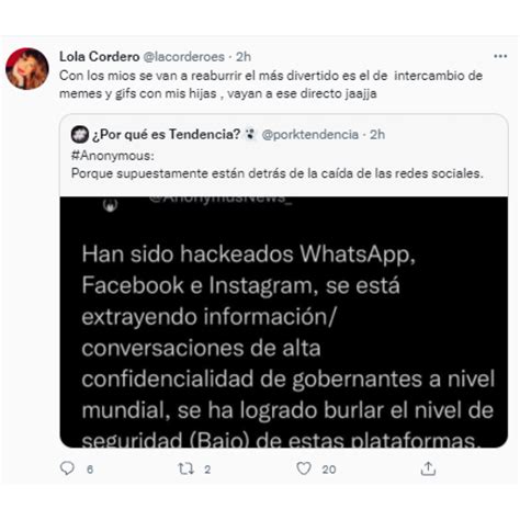 La Desesperación De Los Famosos Durante La Caída De Instagram Facebook