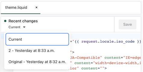 The Code Editor