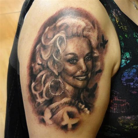 Amazing Dolly Parton Tattoos NSF News And Magazine