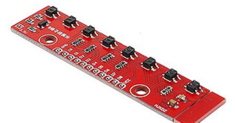 QTR 8RC Line Following Reflectance IR Sensor Array