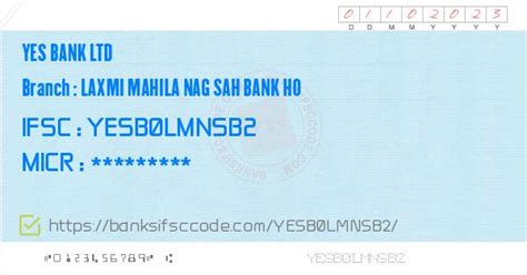 Yesb0lmnsb2 Ifsc Code Details