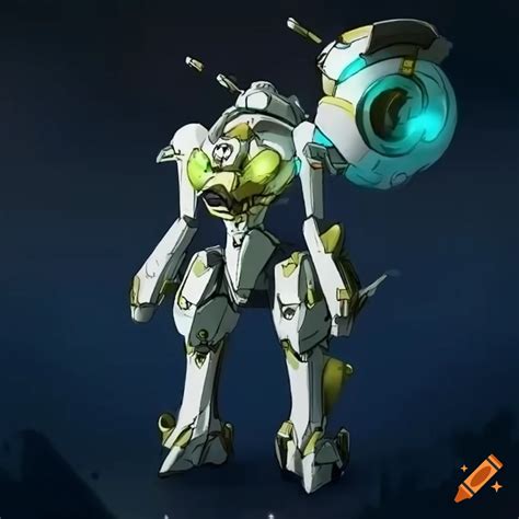 Light Mech Design Inspired By Code Geass With Female Character On Craiyon