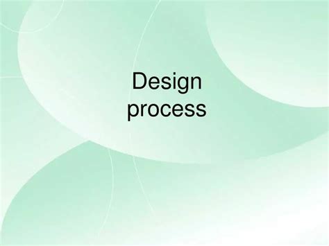 PPT Design Process PowerPoint Presentation Free Download ID