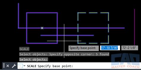 Autocad Scale Command Resize Accurately