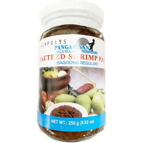 Pangasinan Alamang Sauteed Shrimp Paste Bagoong Regular 88 Oz