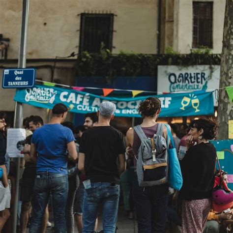 Montpellier Le Café Associatif Le Quartier Généreux Convoqué Par La