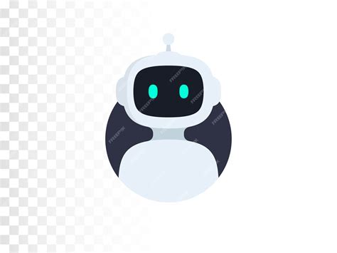 Premium Vector Chat Bot Icon Virtual Smart Assistant Bot Sign Design Customer Support Service