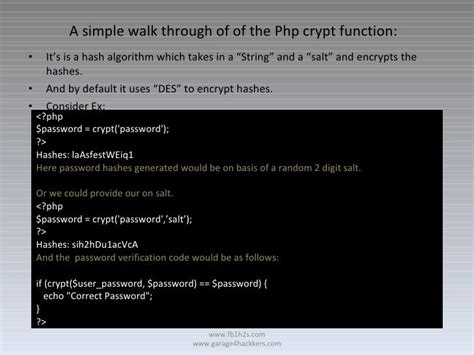 Salt Cryptography And Cracking Salted Hashes By Fb1h2s